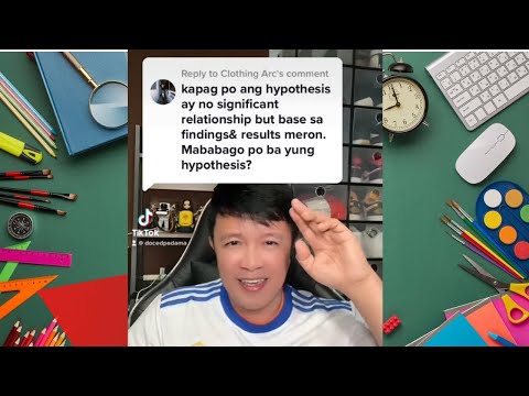 WHAT TO DO WHEN THE NULL HYPOTHESIS CONTRADICTS THE FINDINGS OF THE STUDY