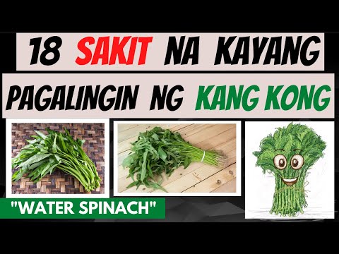 KANGKONG - mga SAKIT na kayang pagalingin at Health BENEFITS | Gamot Lunas Mula sa Kang Kong