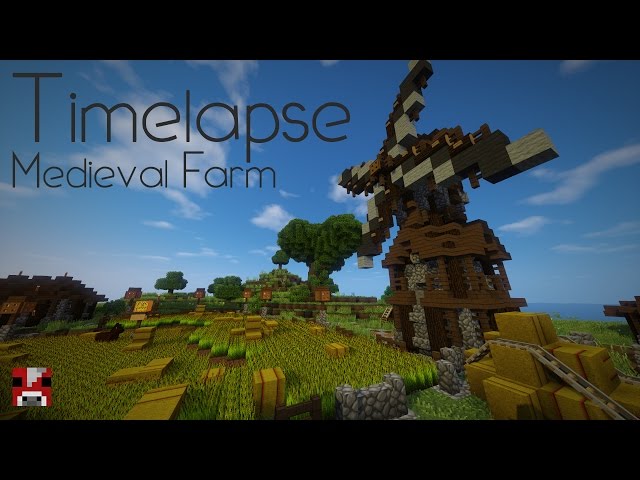 A Medieval Farm Minecraft Map