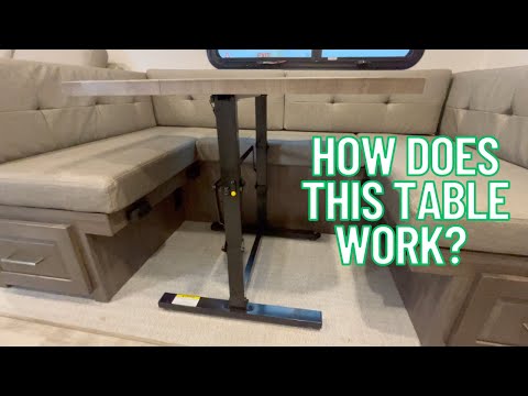HOW DOES THIS RV DINETTE TABLE WORK?