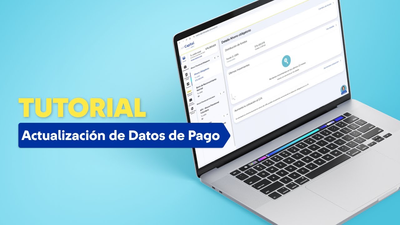 Tutorial: Actualización de Datos de Pago