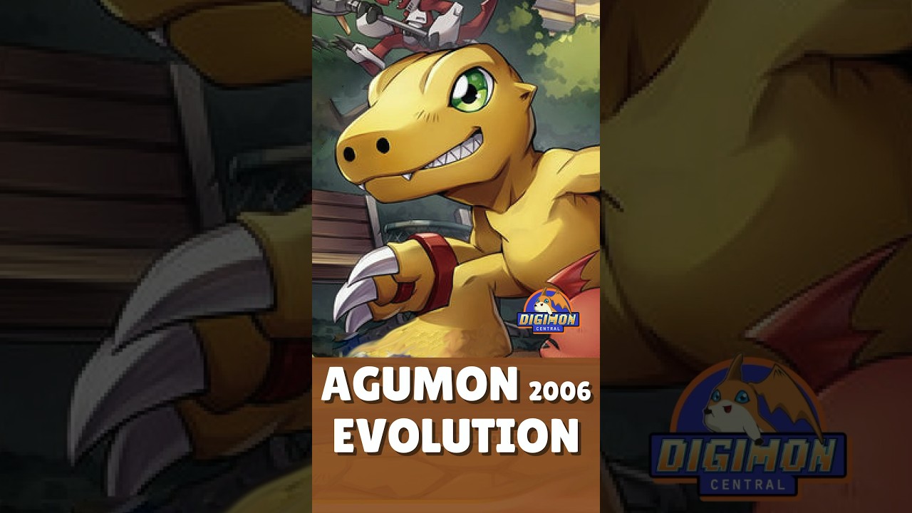 Agumon 2006 Evolution Line #Shorts