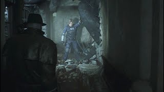 Tyrant MRX playable VS Leon Over MRX at Resident Evil 2 (2019) Nexus ...