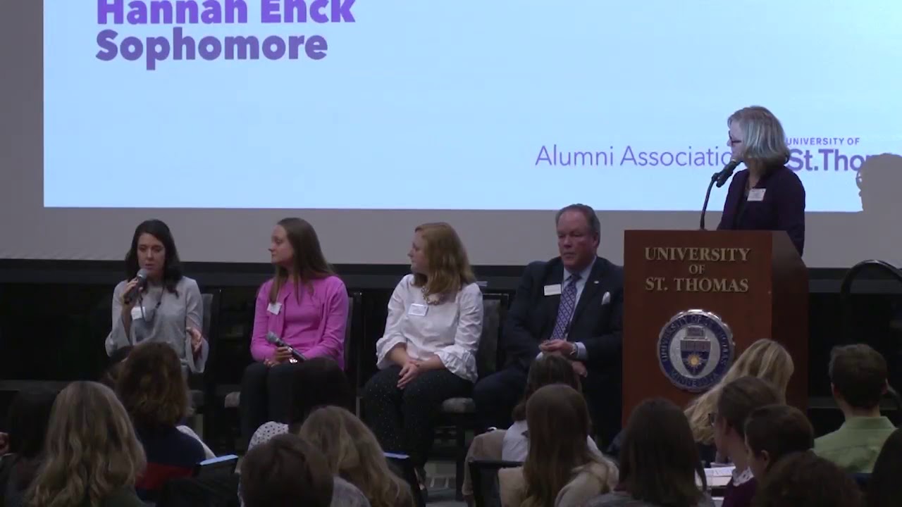 Student Alumni Mentoring Kickoff Panel