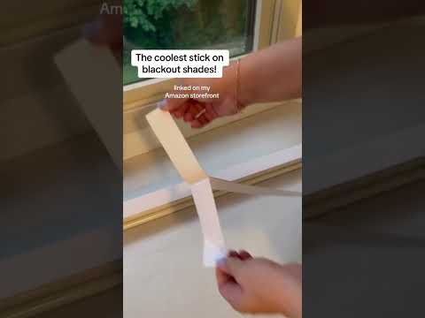 The Coolest Stick on Blackout Shades! Install in Less than 1 Minute