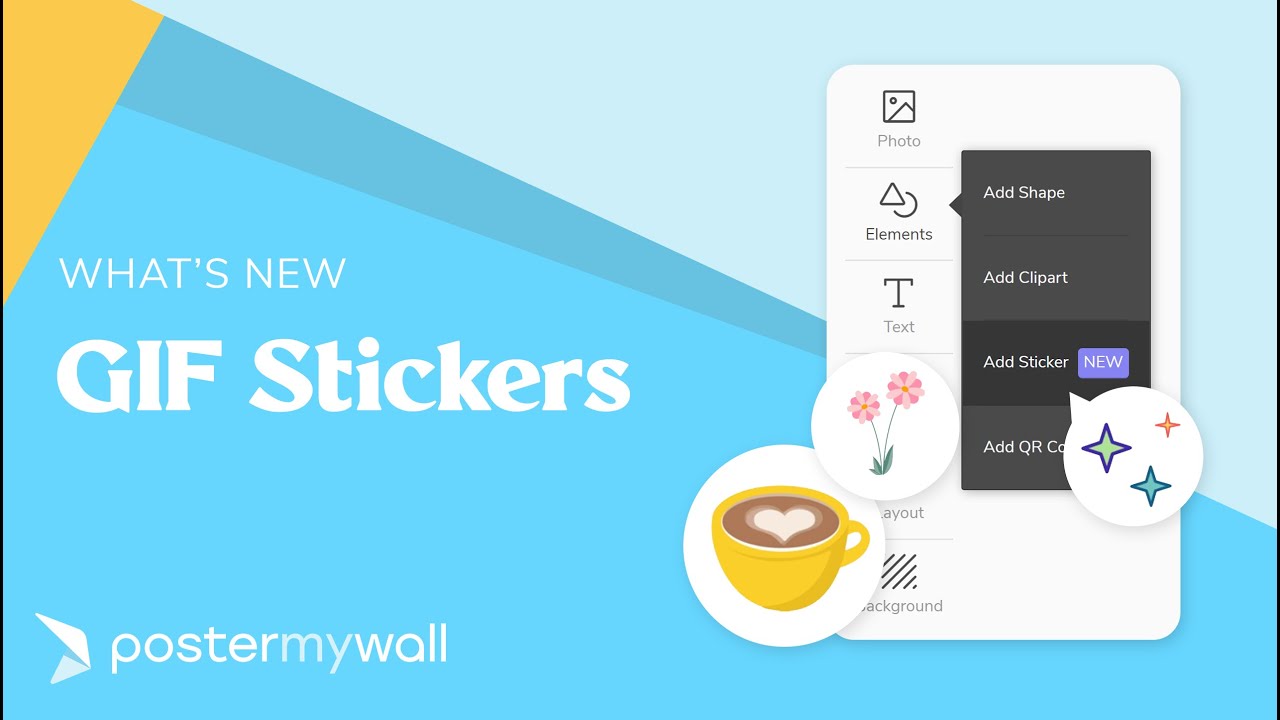 Add GIF stickers to Your Design | What's New