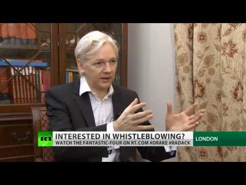 Julian Assange On Snowden,The Fifth Estate, Wikileaks, NSA Scandal & Espionage Act
