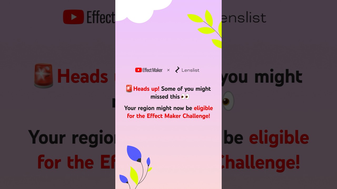 If you are still waiting….just join us 🌸🌸 #effectmaker #youtube #ar #ai