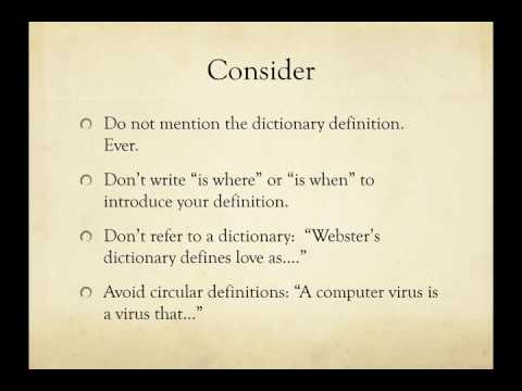 Definition Compositions