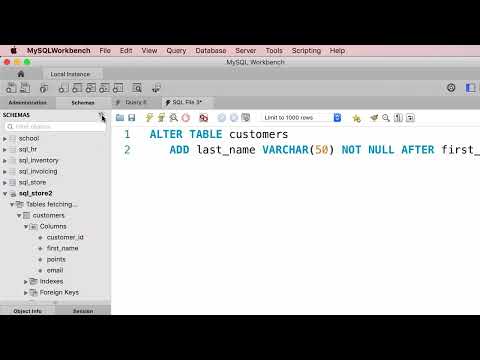 SQL #127 - Altering Tables [By Mosh Hamedani]