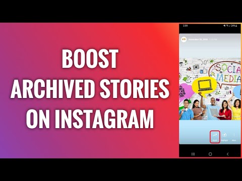 How To Boost Archived Stories On Instagram