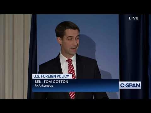 May 9, 2022: Senator Cotton Speaks at the National Review Institute's Forum on Foreign Policy