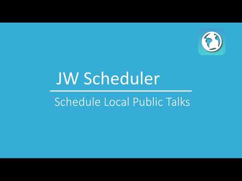 NW Scheduler Help | Schedule Local Public Talks