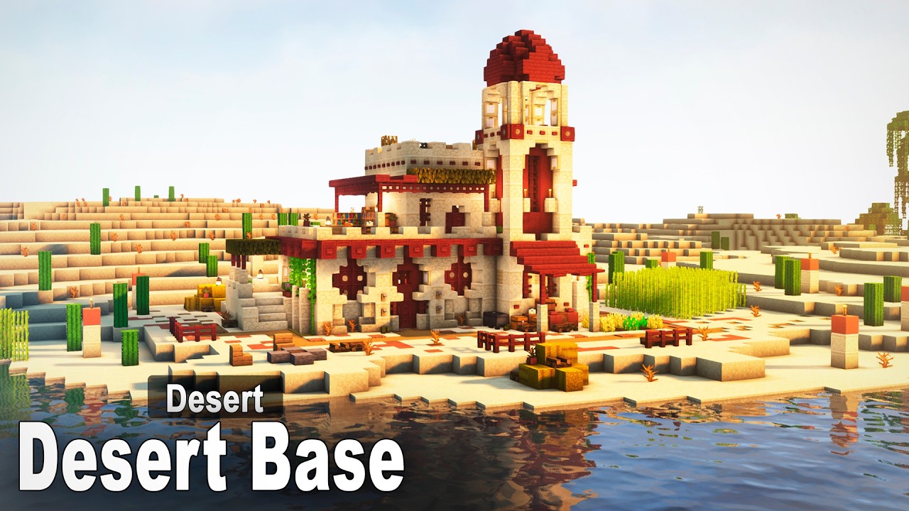 Minecraft: How to build a Desert House | Simple Tutorial
