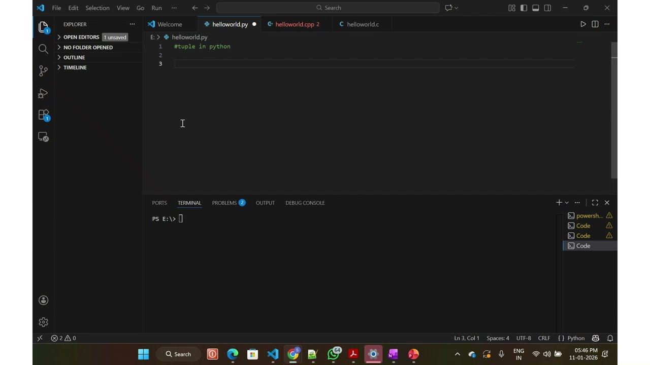 Python Tutorial Part 4 | Tuples: Access, Update, Unpack , Loop, Join & More