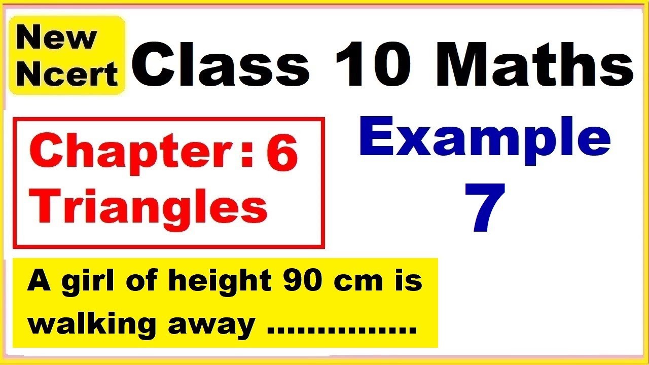 Class 10 Maths | Chapter 6 | Example 7 | Triangles | NEW NCERT | Ranveer Maths 10