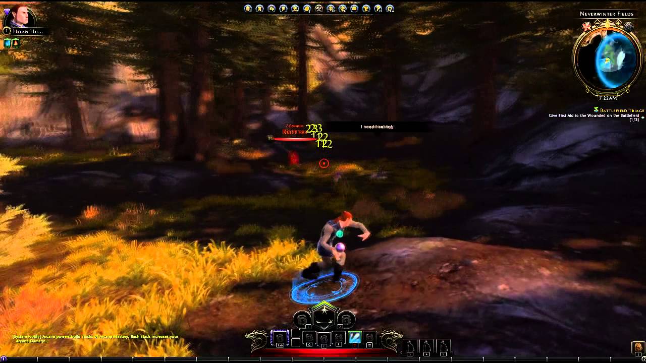 Neverwinter Online- Wizard Class Preview