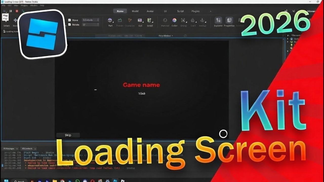 FREE Loading Screen Kit for Your Roblox Game!