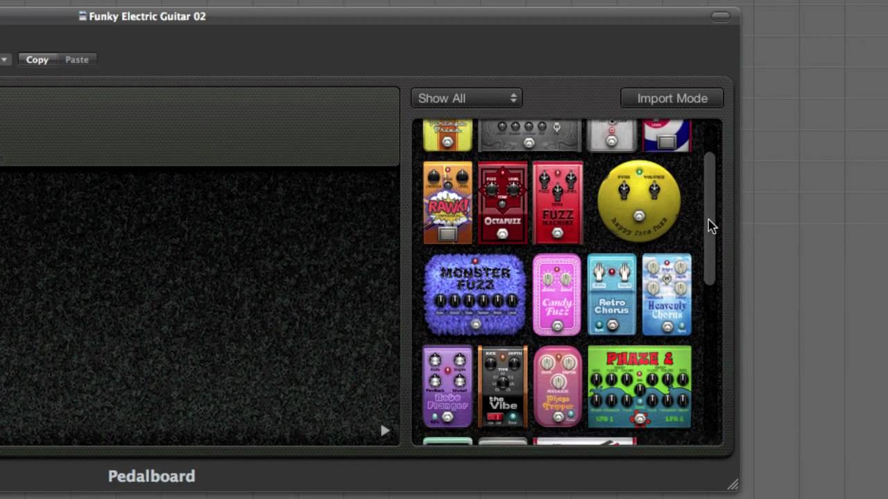 Logic Studio 9 - Pedalboard & Amp Designer Tutorial