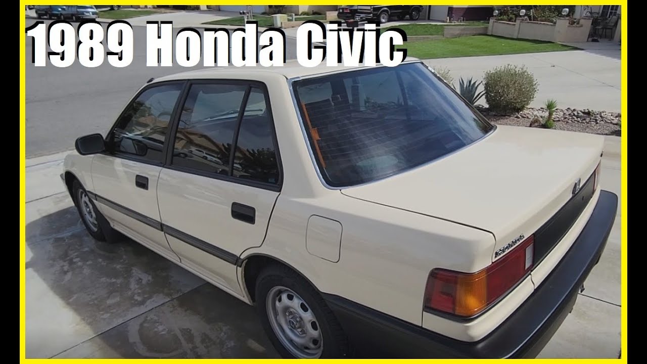 Let Me Introduce My 1989 Civic DX 5 Speed I won from C&B