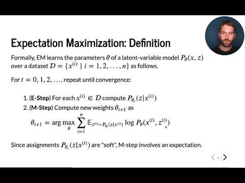 Cornell CS 5787: Applied Machine Learning. Lecture 18. Part 2: Expectation Maximization