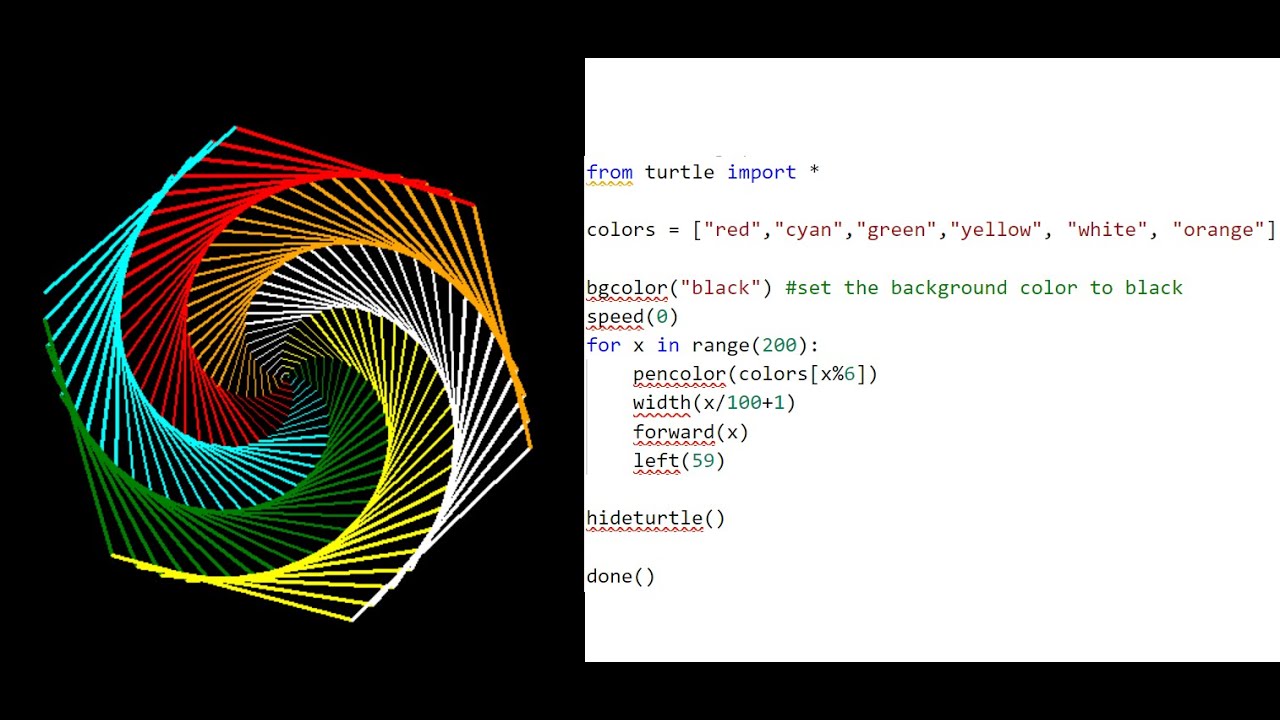 Python Turtle Fun Design