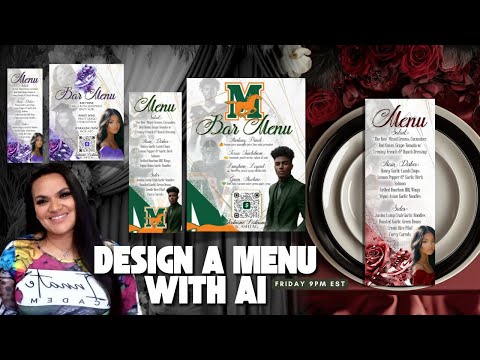 Design a Stand-out Event Menu with AI Help