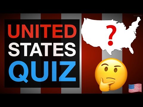 Guess the US State Quiz | Learn the United States of America Map | Family Trivia Game Night