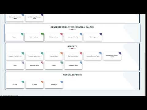 11 Generate Employees Monthly Salary