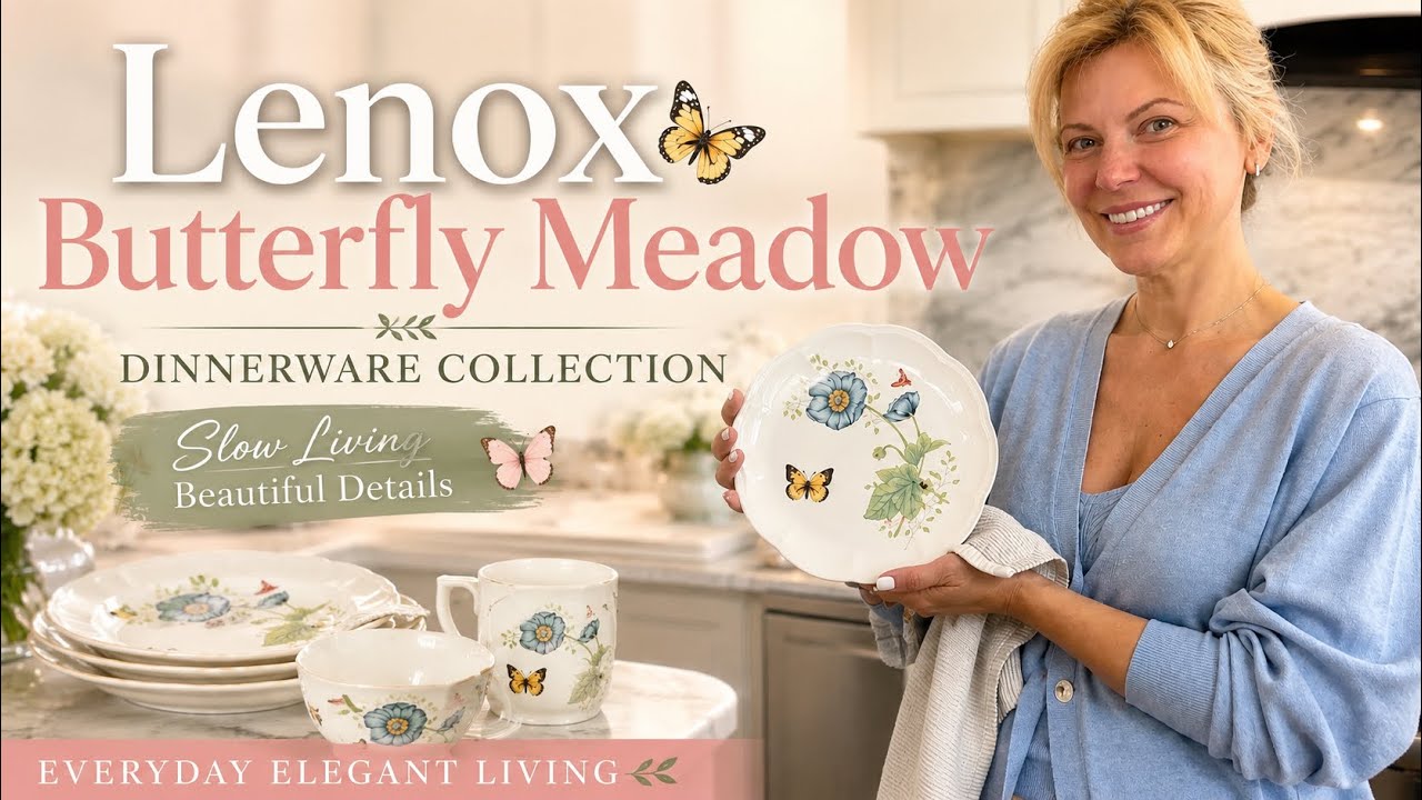 Lenox Butterfly Meadow 🌸 Elegant Floral Tableware Collection