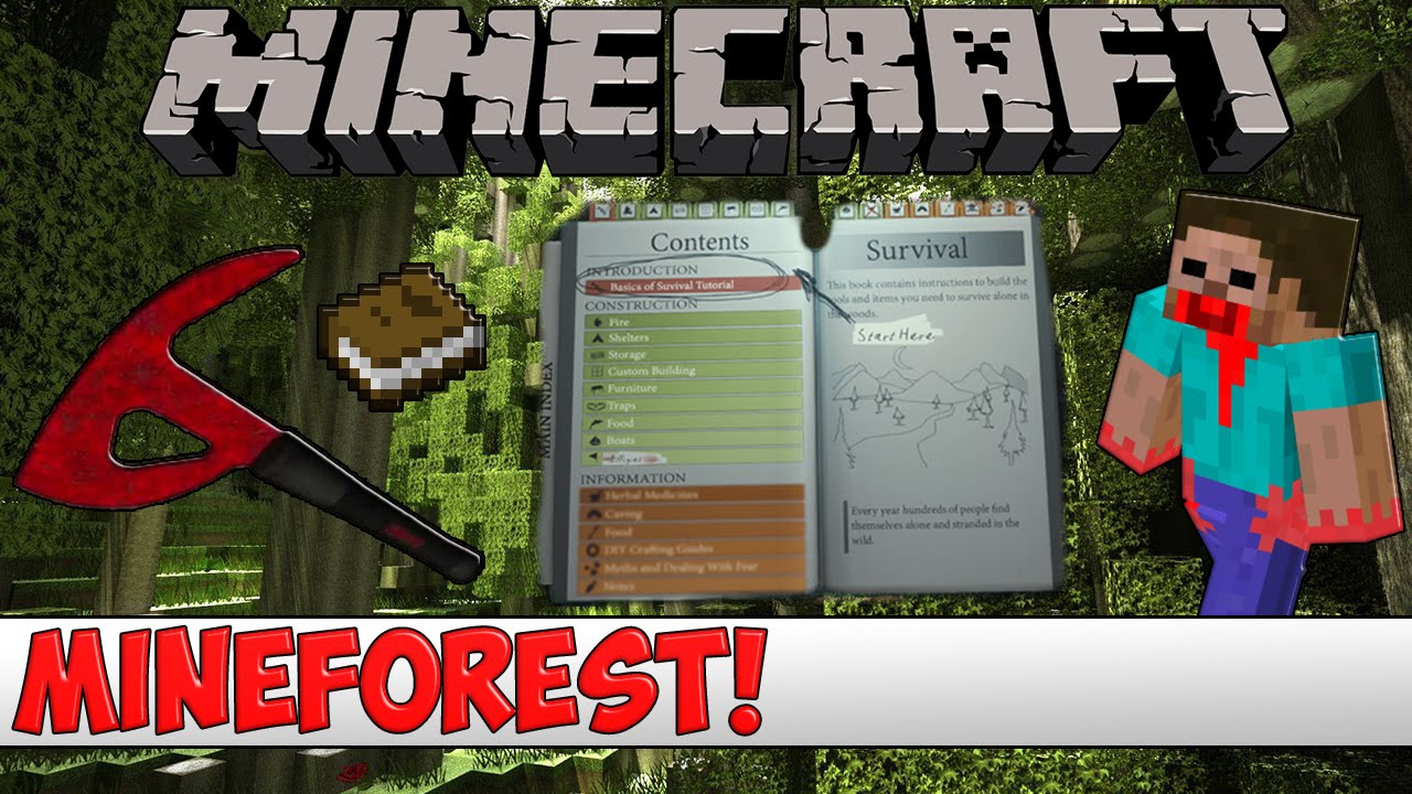 Minecraft Bukkit Plugin - MineForest - Tutorial