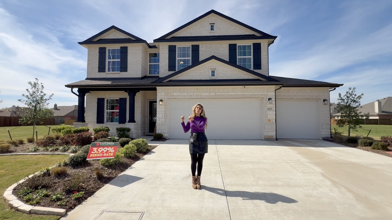 MOVE-IN READY NEW CONSTRUCTION 30 MINS SOUTH OF DALLAS | STARTING AT $324,990