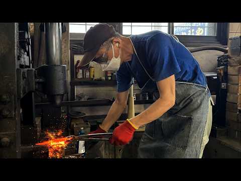 Salaryman to Blacksmith! Forging Japanese Knives over 100 years