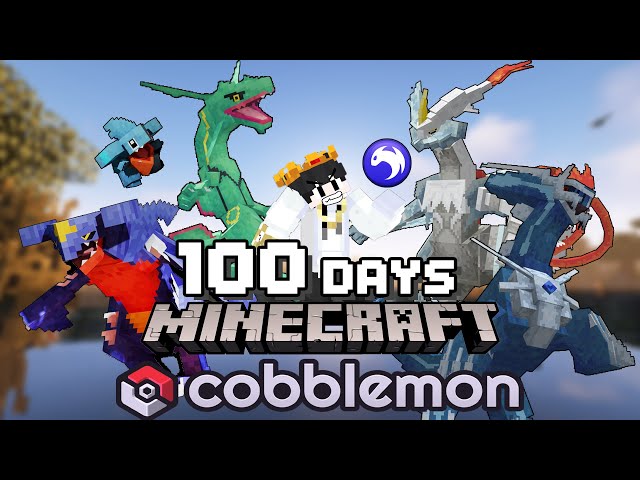 เอาชีวิตรอด 100 วันใน Cobblemon แต่ใช้ได้แค่ธาตุมังกร!? Minecraft ...