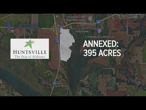 What does 400 extra acres mean for the City of Huntsville?