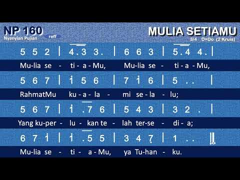 NP 160 Mulia SetiaMu Great Is Thy Faithfulness Nyanyian Pujian 1080p
