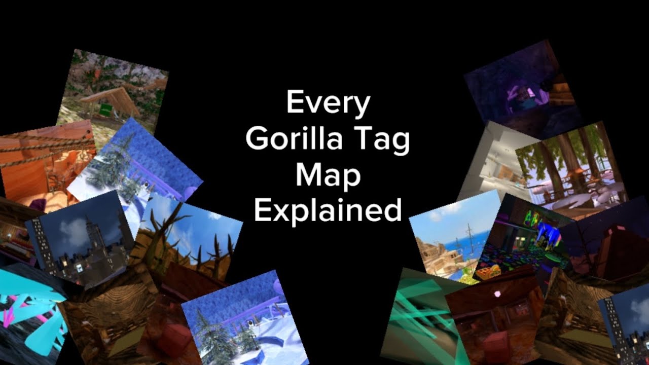 Every Gorilla Tag Map Explained [OUTDATED]