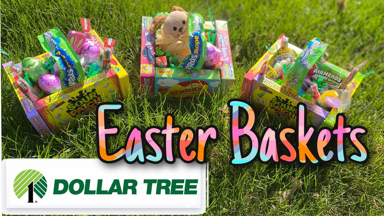 How to | DIY Dollar Tree Easter Baskets | $10 or less!