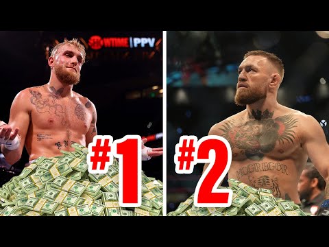 MMA Fighters That Have Been Ranked The From The RICHEST!