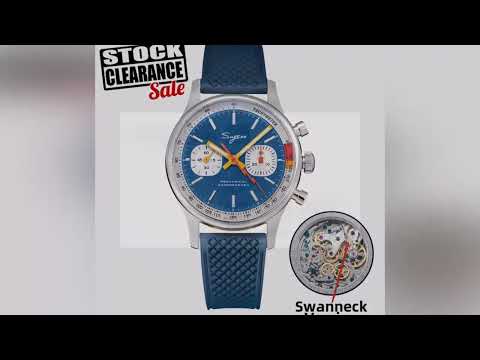 Latest Products You Must Know! Sugess Pilot Watch with Seagull Movement Swanneck Wristwatch Mech