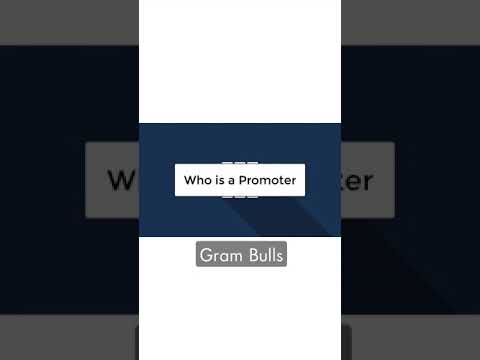 who is a promoter?