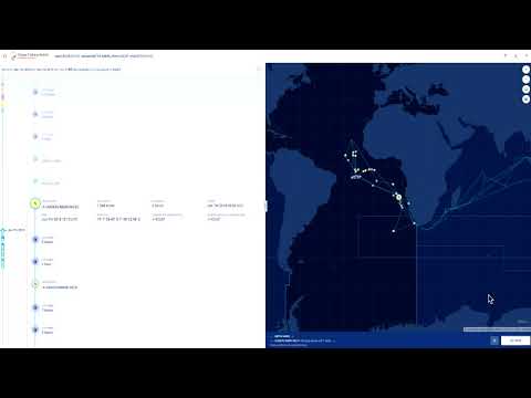 How to use the carrier vessel portal track inspector