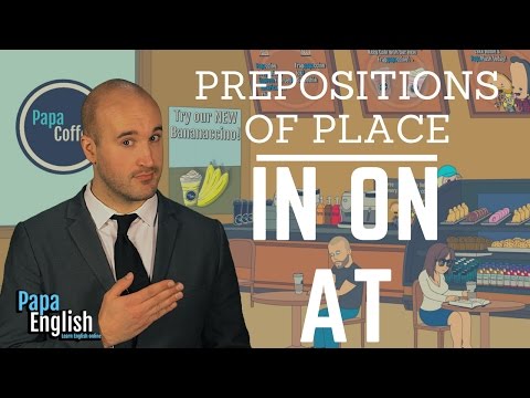 Grammar Tutorial - Prepositions - In…: English ESL video lessons