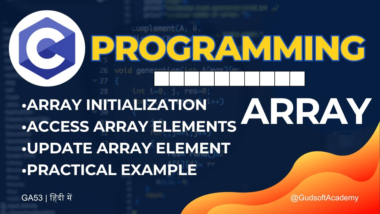 Array Initialization | Access Array Elements | Update Array Element | Practical Example