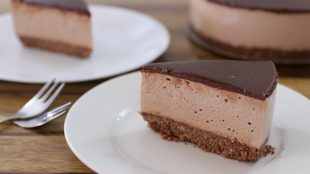 No-Bake Mocha Cheesecake Recipe - The Cooking Foodie