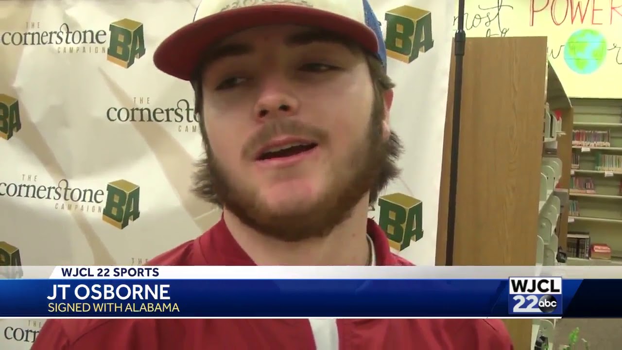 Osborne signs with Alabama