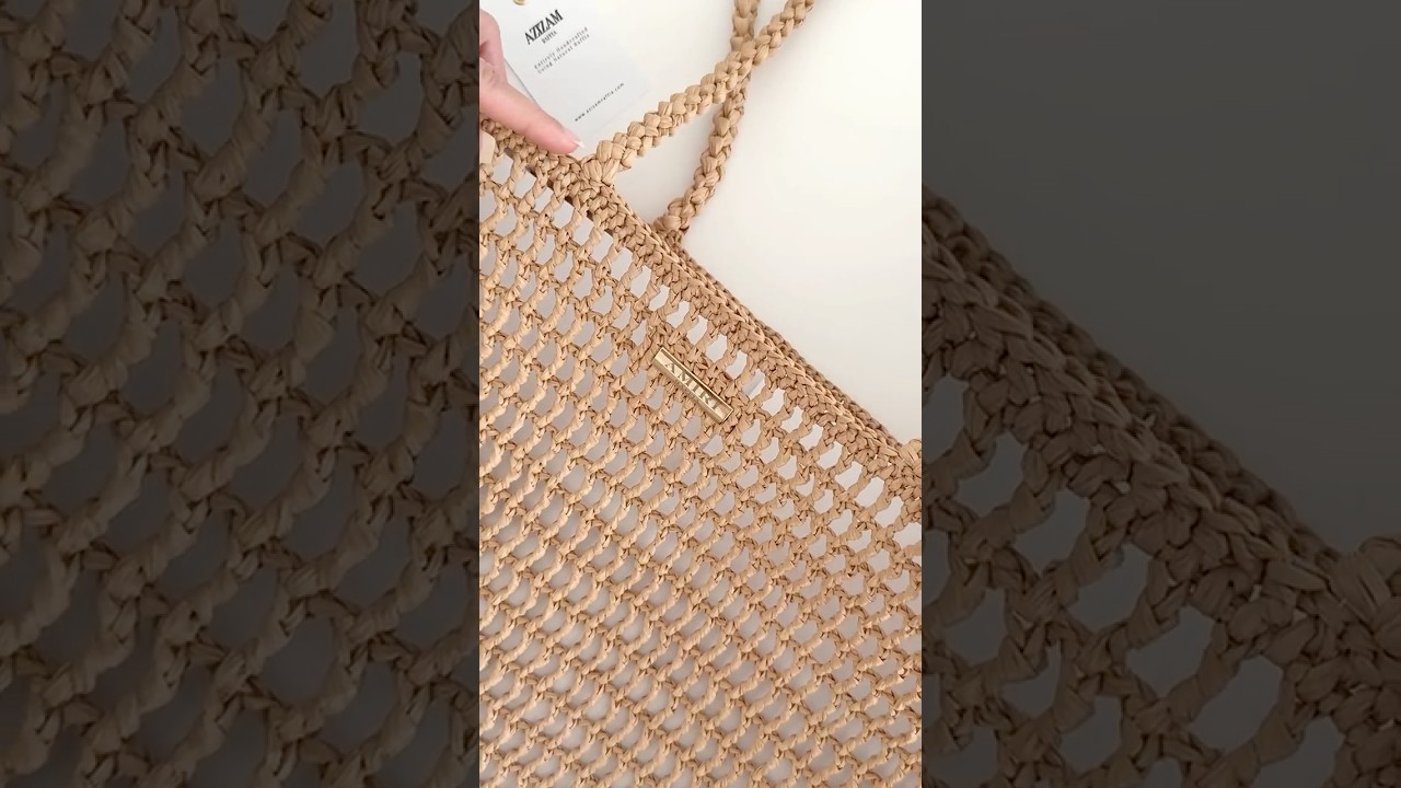 The Lace Raffia Bag Tutorial: In Progress!