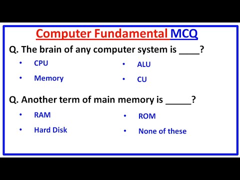 Top 100 Computer Fundamental MCQ (in 10 minutes) | Computer Fundamental MCQ Question and Answers