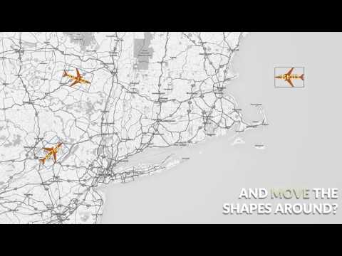 Geographical information system in PowerPoint with DataPoint