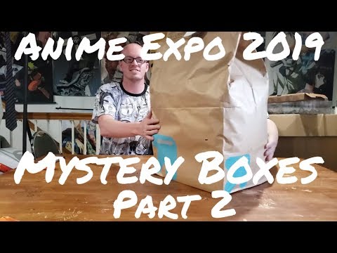Opening over $700 of Anime Expo 2019 Mystery Boxes - Part 2 (unboxing)
